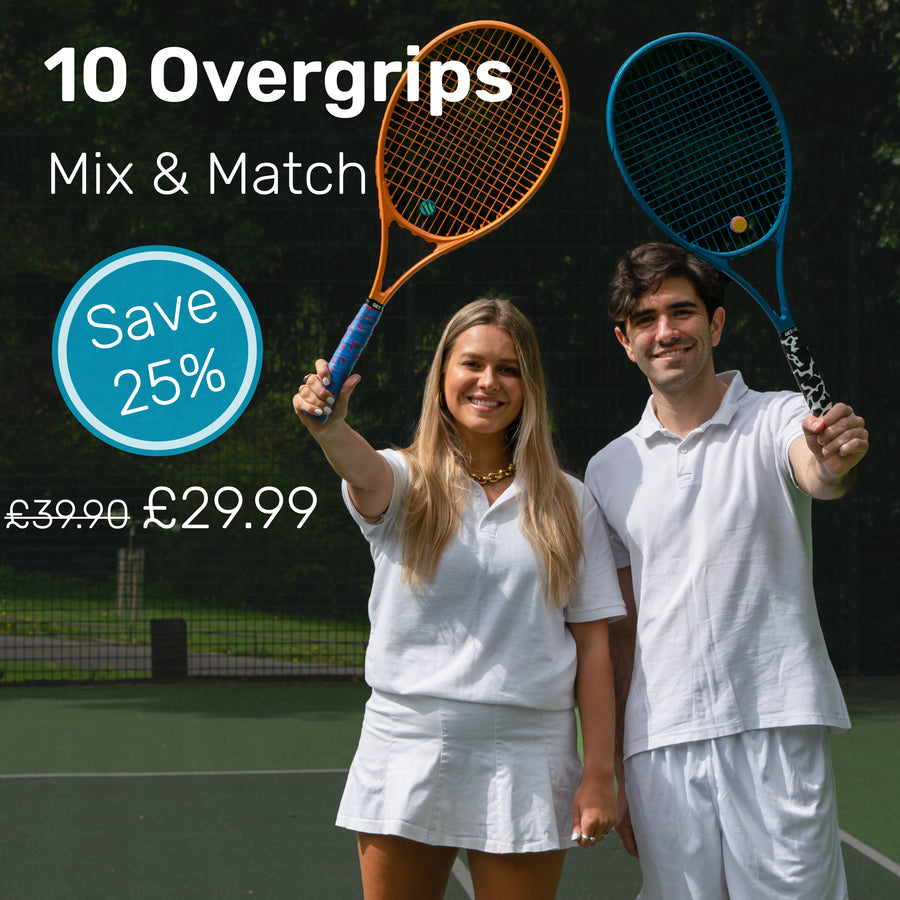 Tennis Grips with Personality | Funky, Retro Overgrips | Get A Grip Club