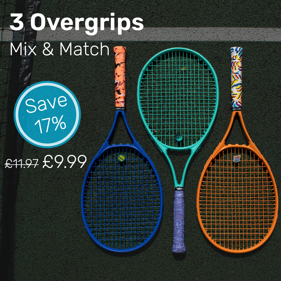 Tennis Grips with Personality | Funky, Retro Overgrips | Get A Grip Club