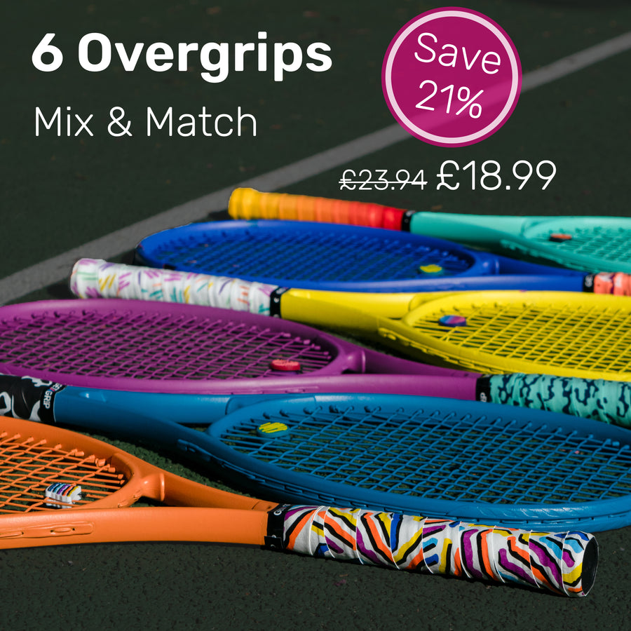 Tennis Grips with Personality | Funky, Retro Overgrips | Get A Grip Club