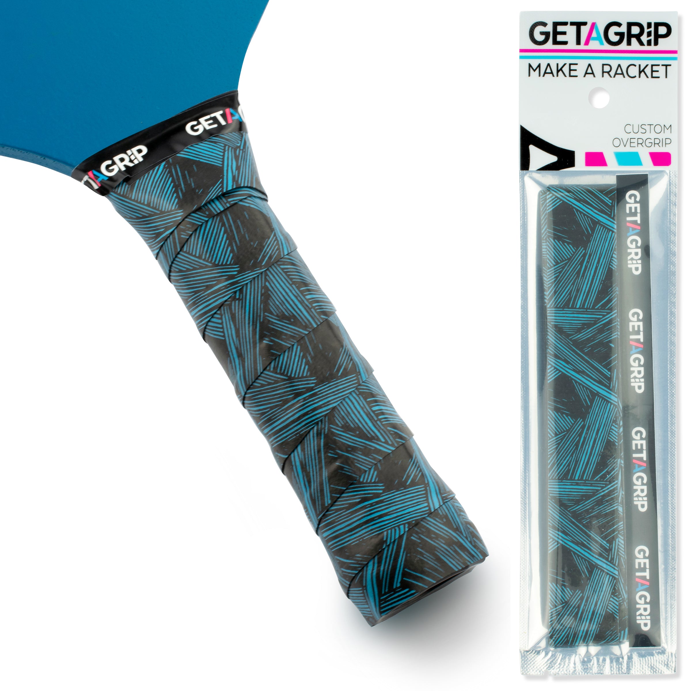 Pickleball Overgrip - Non-Slip Tacky - Unique Colours - Get A Grip ...