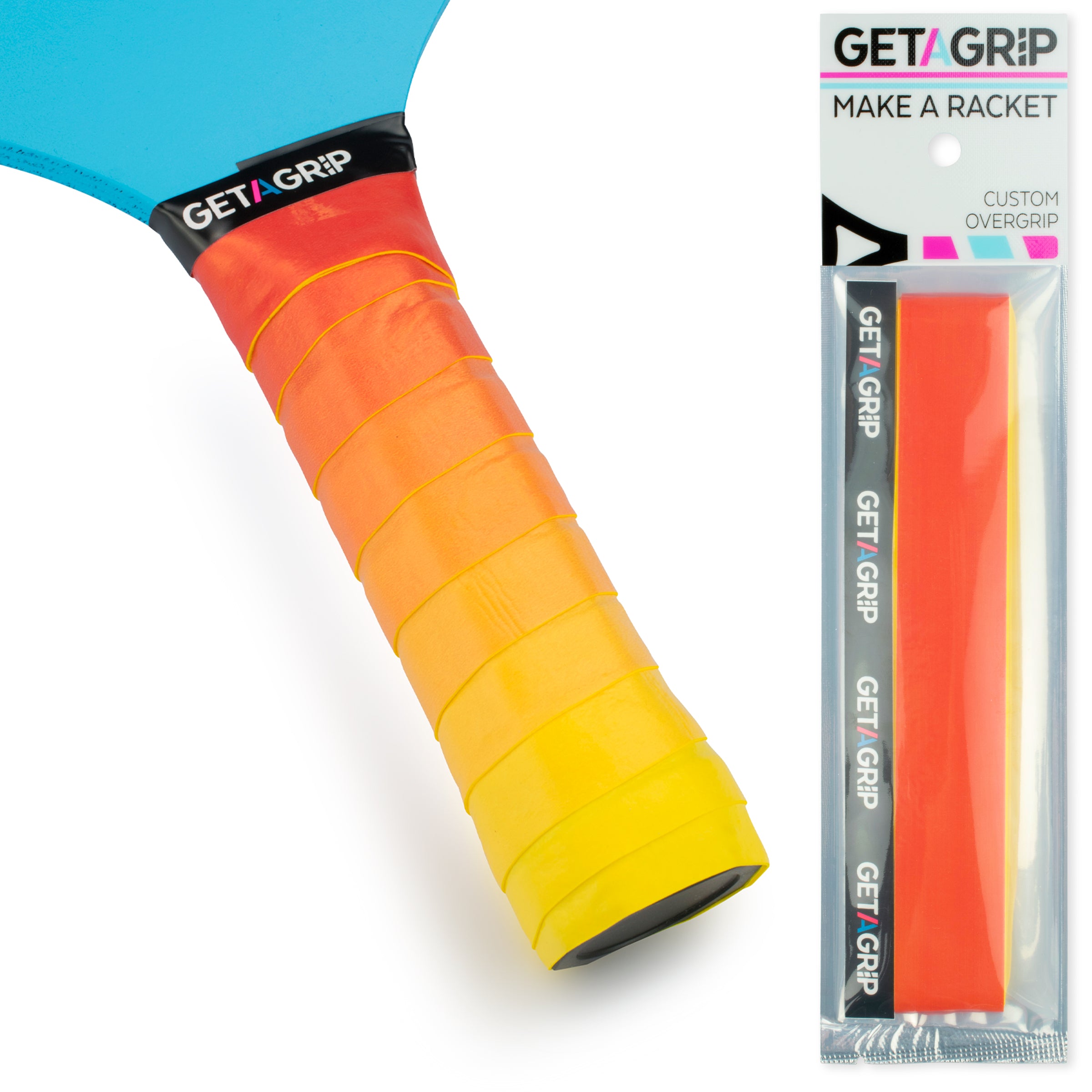 Pickleball Overgrip - Non-Slip Grip - Bold Colour Design - Get A Grip ...